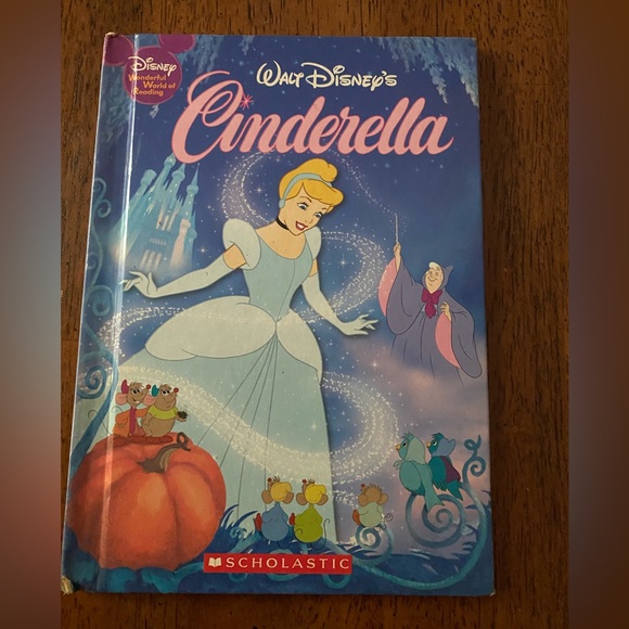 Disney Other Disneys Scholastic Cinderella Book Poshmark